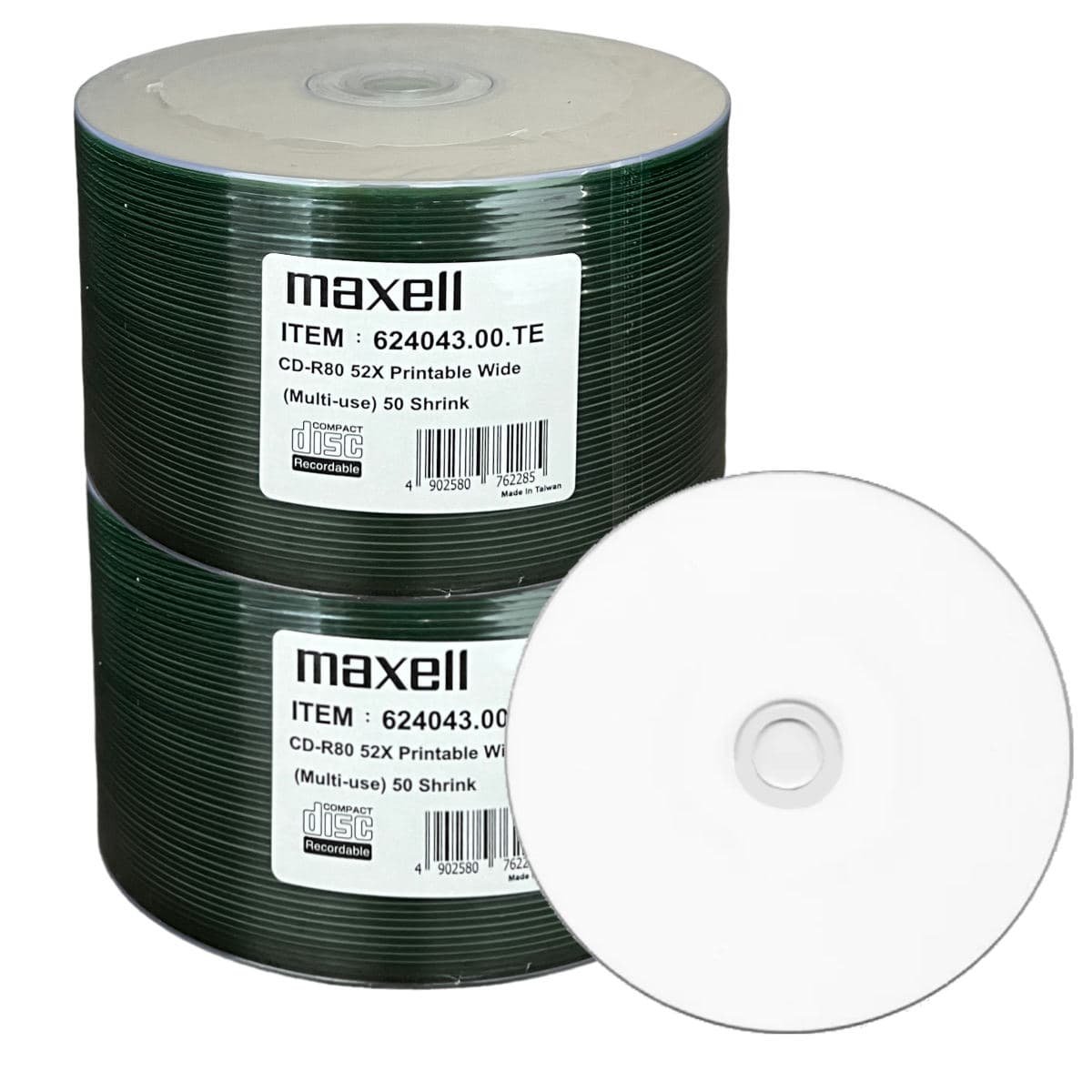 Maxell CD-R printable 700 MB full printable - 52x | 100