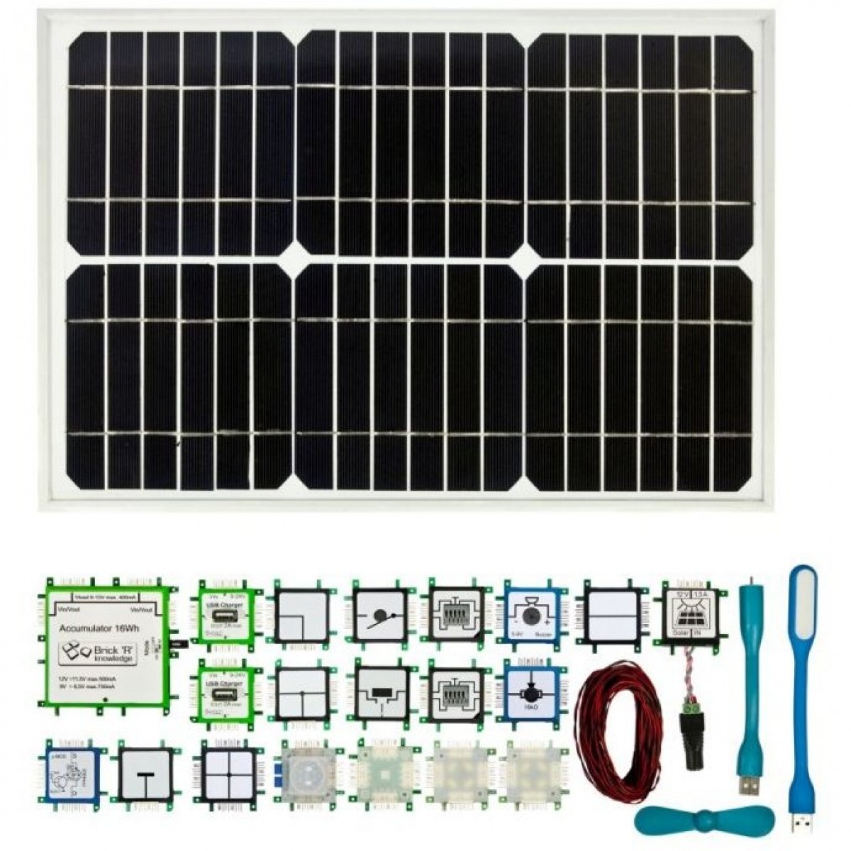 ALLNET BrickRknowledge Solar Set (English Englisch) -->