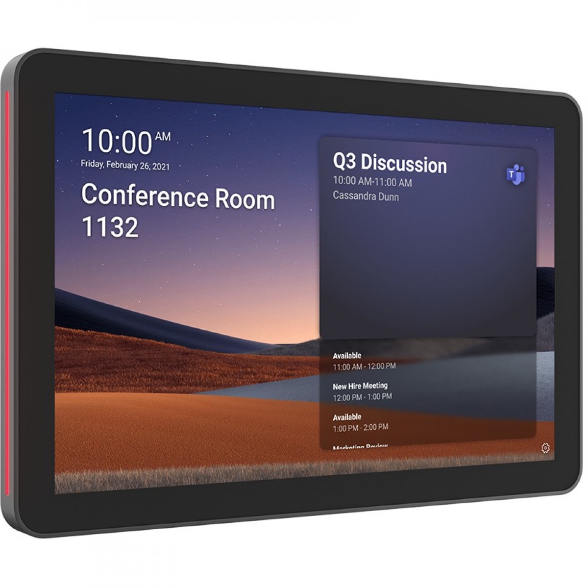 Logitech Tap Scheduler Purpose-Built Scheduling Panel for Meeting Rooms ...