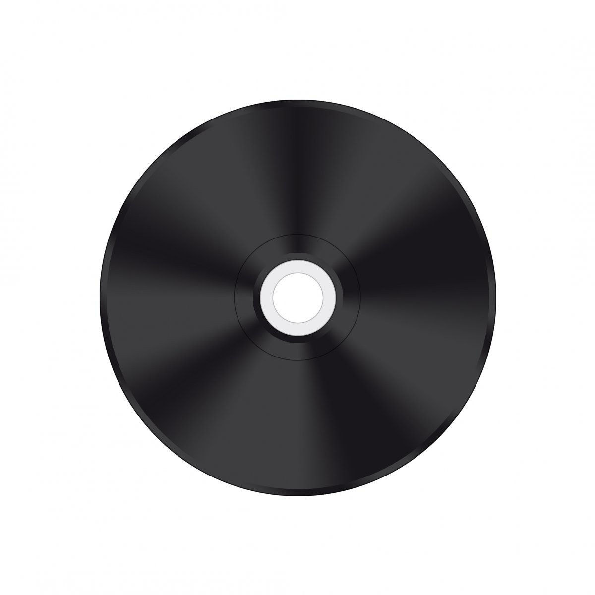 MediaRange Black Dye Vinyl CD-R 700 MB labelled - 52x