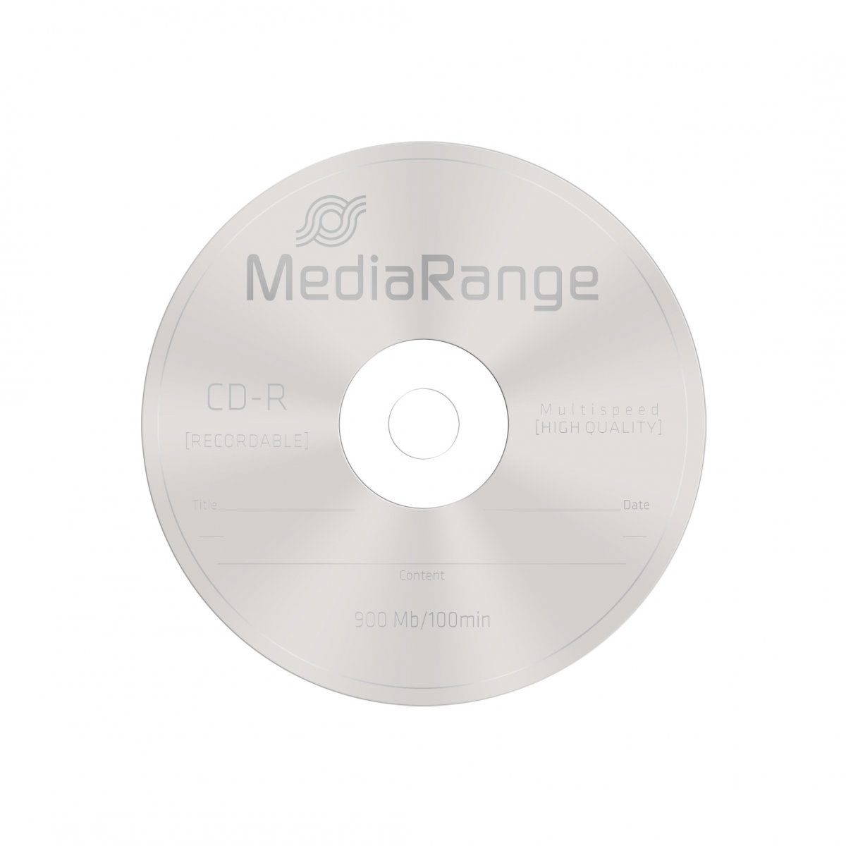 MediaRange CD-R 900 MB Multispeed - 25 pcs in Cakebox