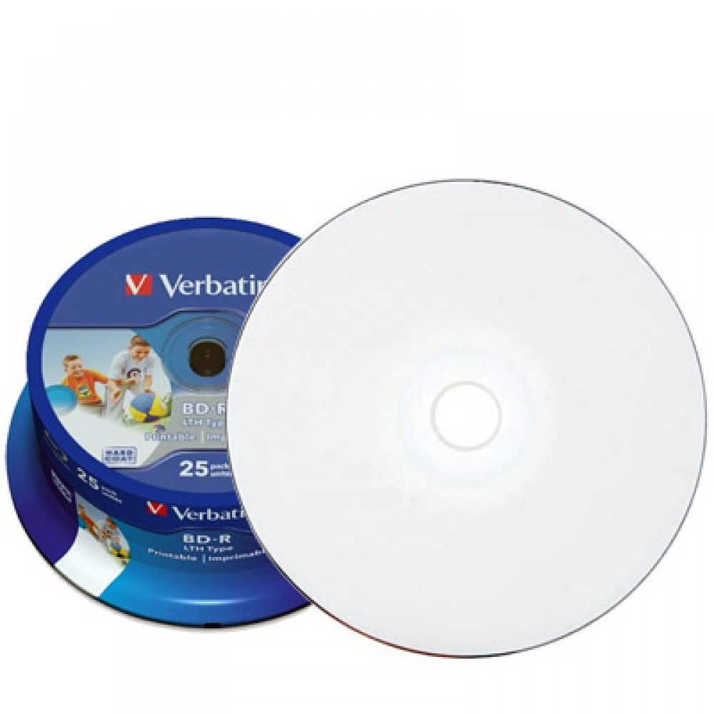 Verbatim Blu-Ray Datalife BD-R 25 GB voll bedruckbar