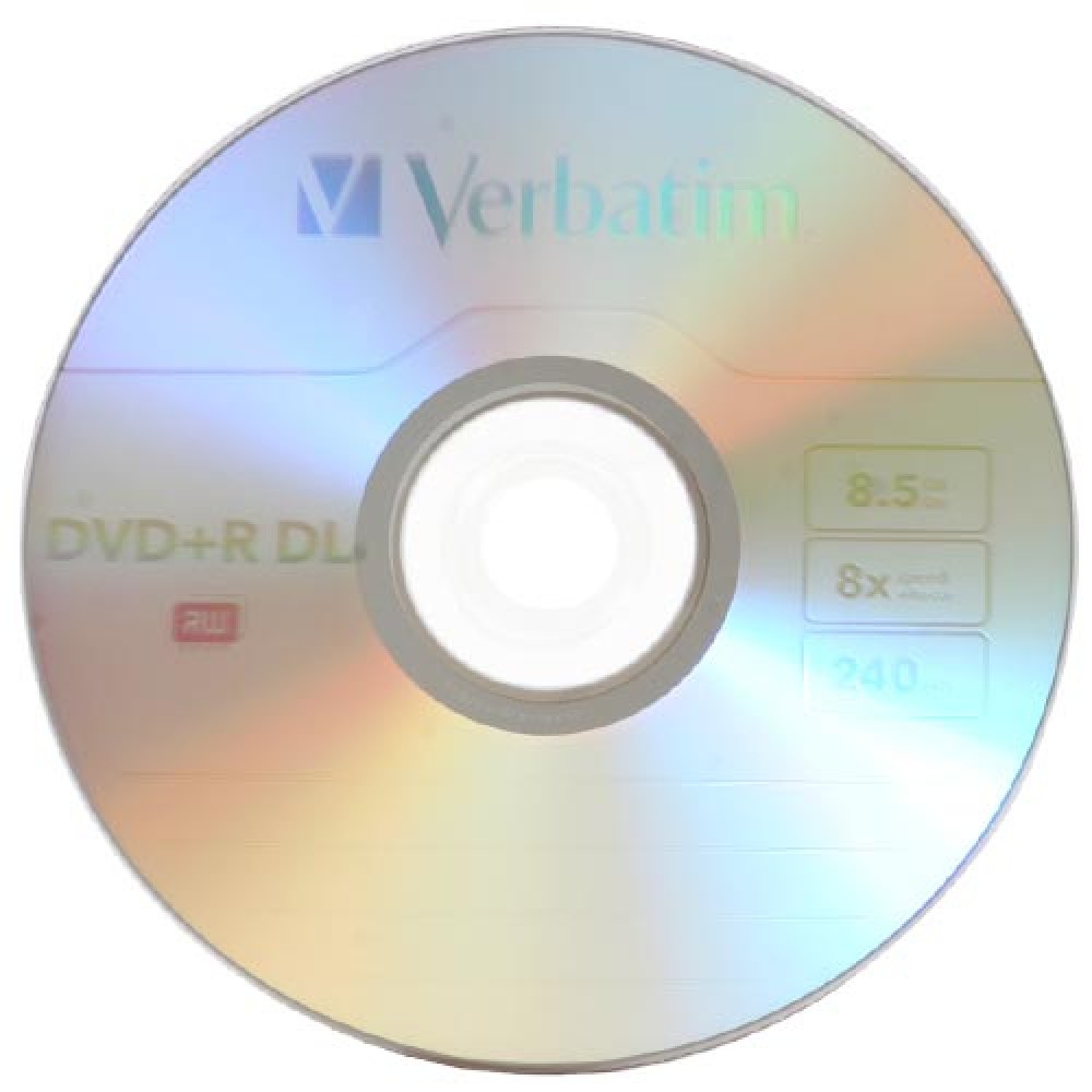 Verbatim DVD+R Double Layer 8.5 GB labelled - 8x - 50 p