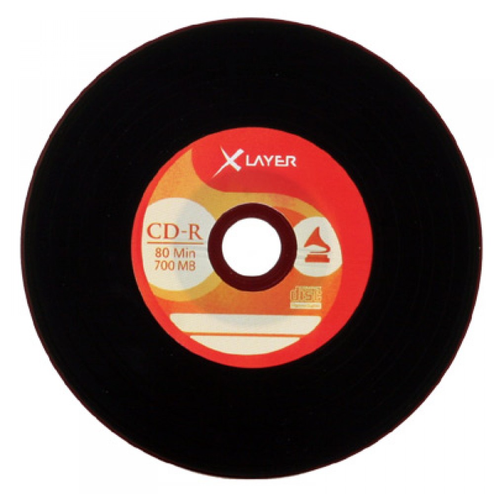 XLayer Black Dye CD-R 700 MB labelled Vinyl (Ritek) - 4